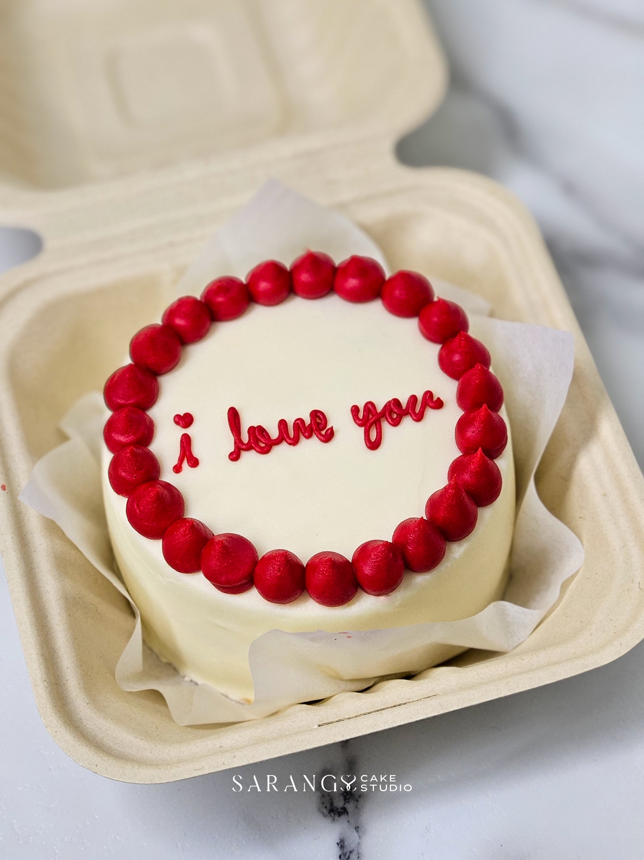 I love you – Sarang Cake Studio